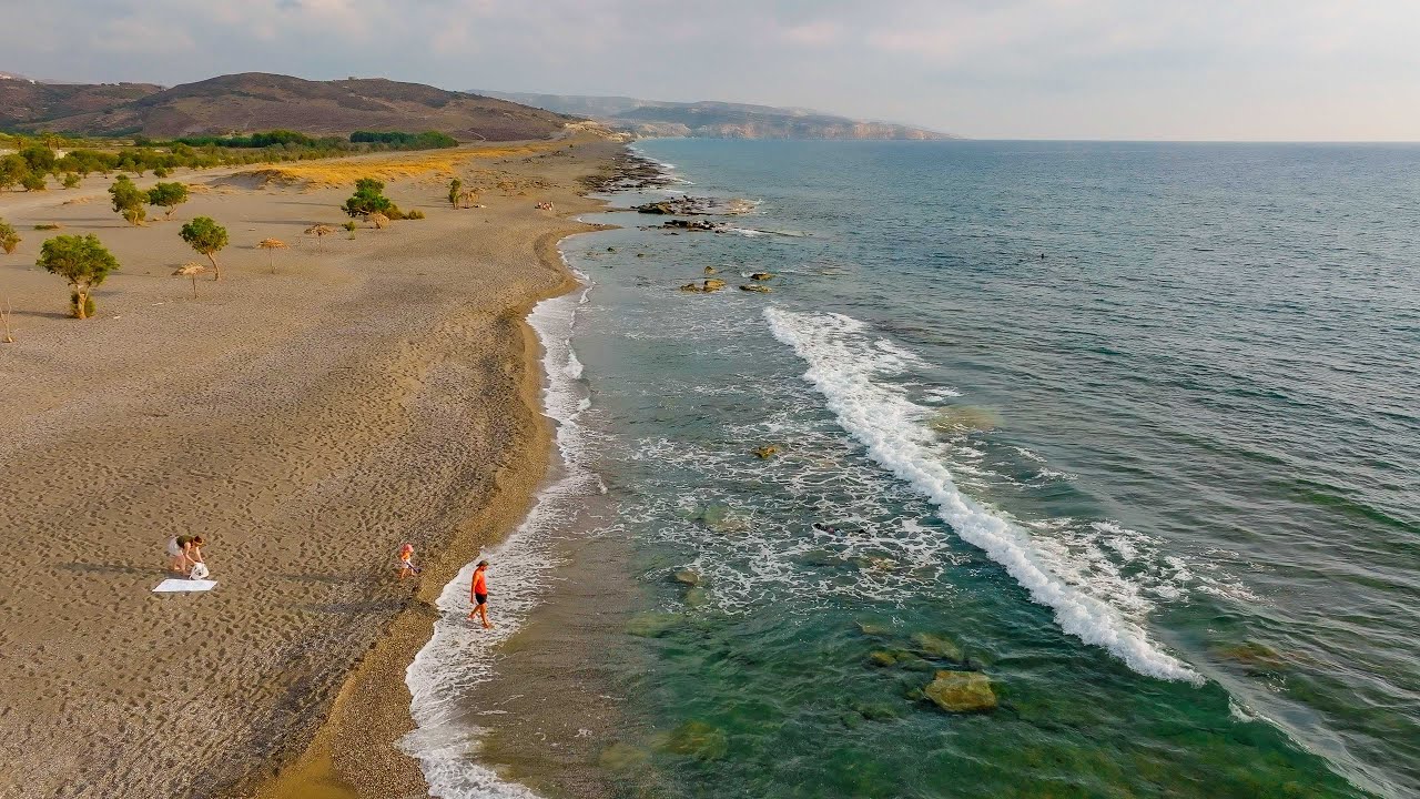 Afrathias Beach, Crete, a wild and open place for those who needs an ...