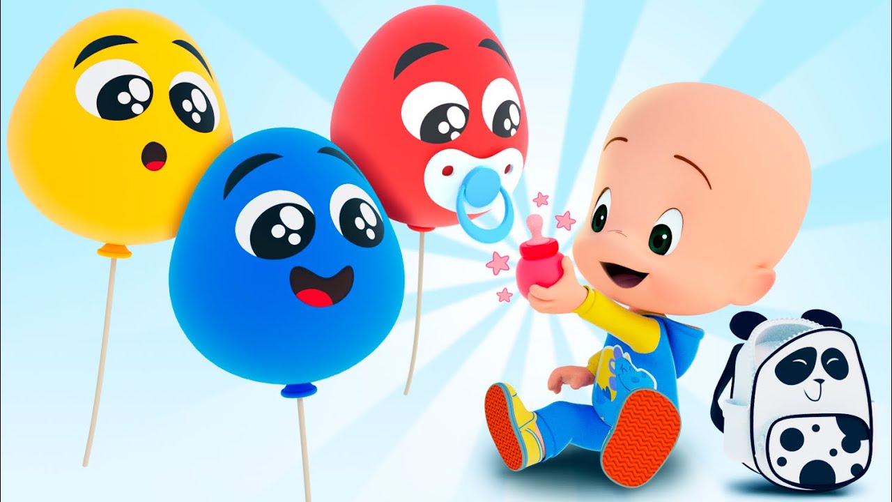 Baby balloons | Learn with Cuquin - YouTube