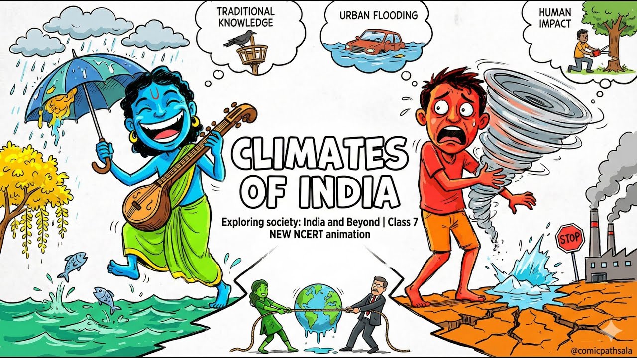 Climates of India | Class 7 New NCERT | Weather, Monsoon & Climate ...
