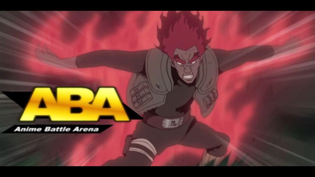 NEW MIGHT GUY ABA CHARACTER SHOWCASE | ABA SHOWCASES, COMBOES | - YouTube