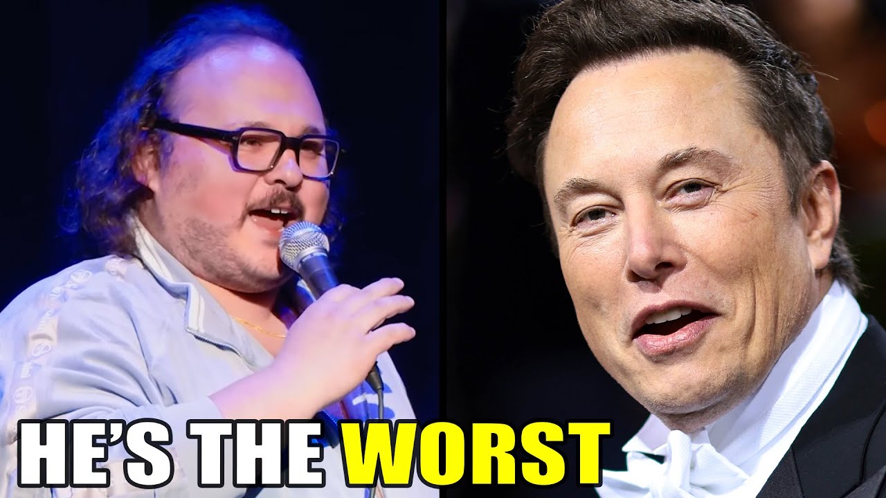 Comedian Takes a Blowtorch to Elon Musk's Paper-Thin Ego - YouTube