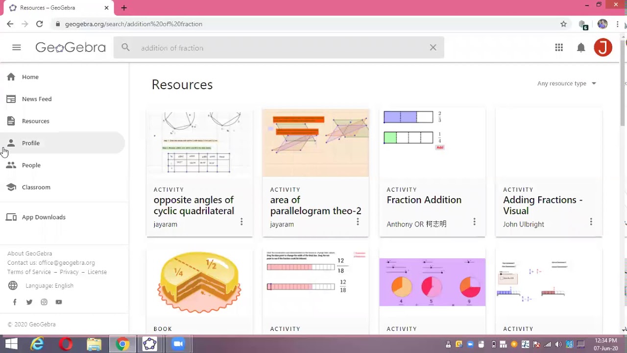 Geogebra Classroom Tutorial by Jayaram Kayastha - YouTube