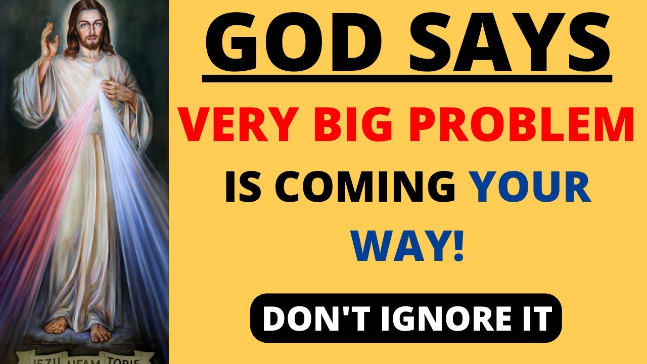 🛑 God Says👉 Very big problem is coming your way! | God's Message|🦋Open ...
