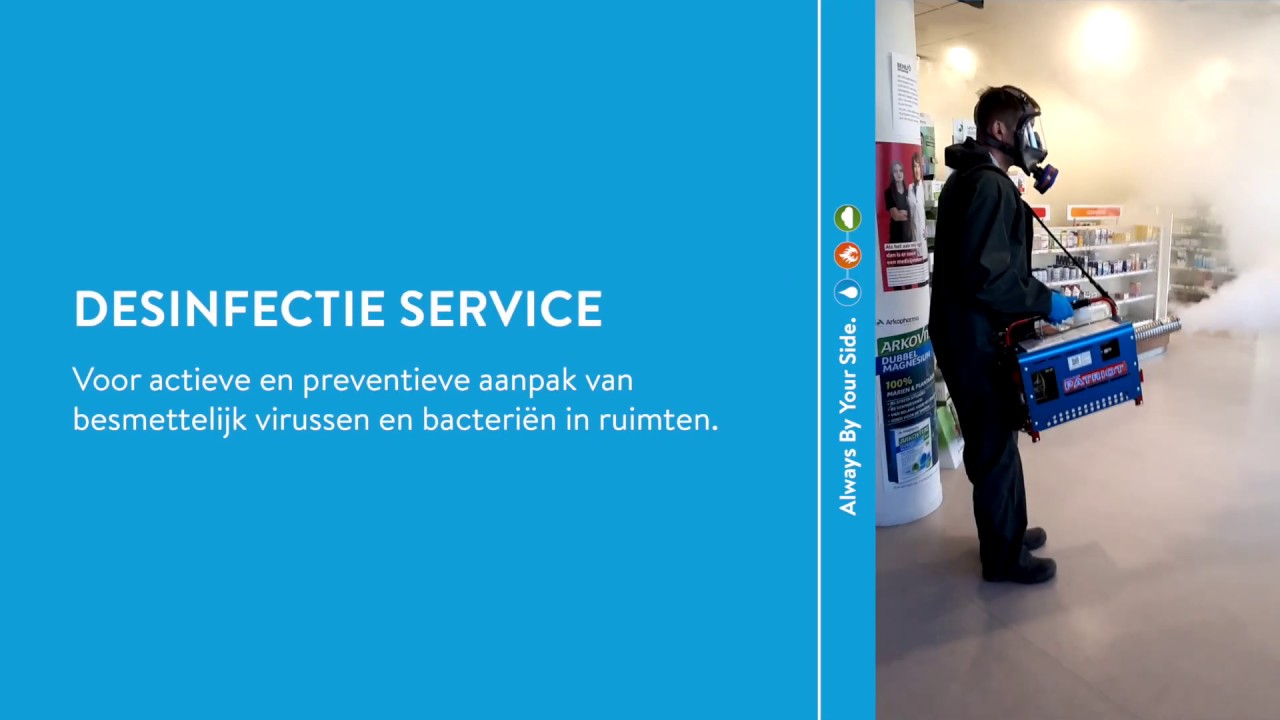 Desinfectie Service - YouTube