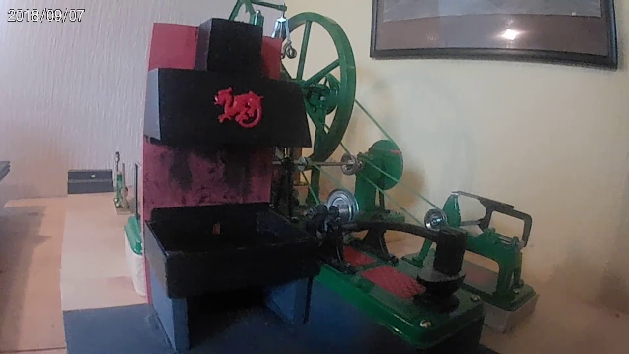 live steam victorian forge build 1 - YouTube