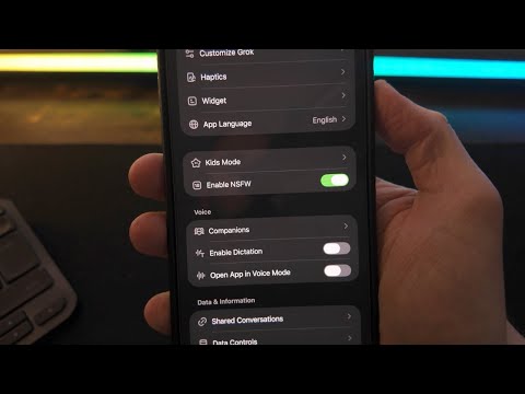 How to Enable Adult Settings on Grok