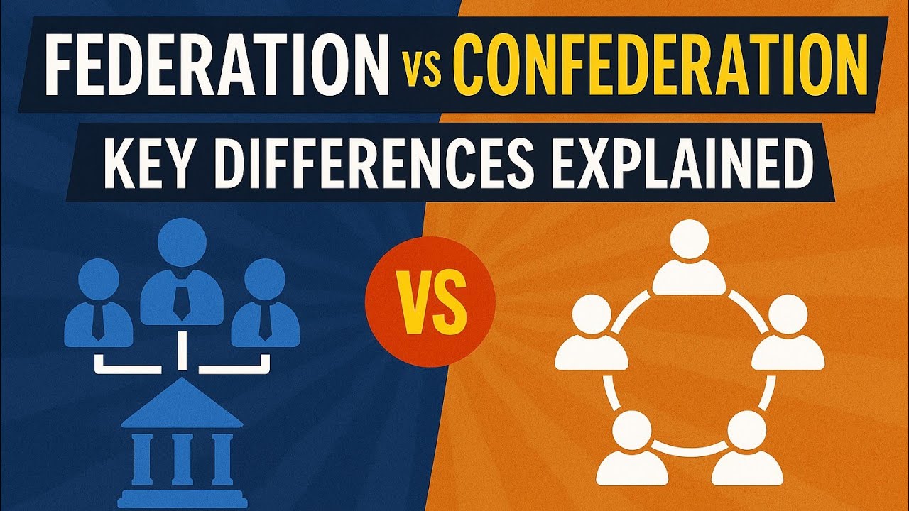 Federation vs Confederation | Key Differences Explained - YouTube