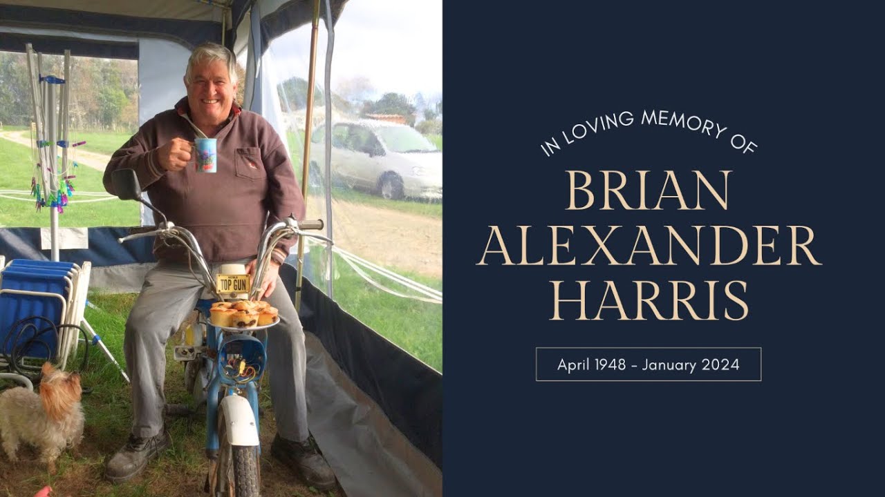 Brian Alexander Harris Funeral - YouTube
