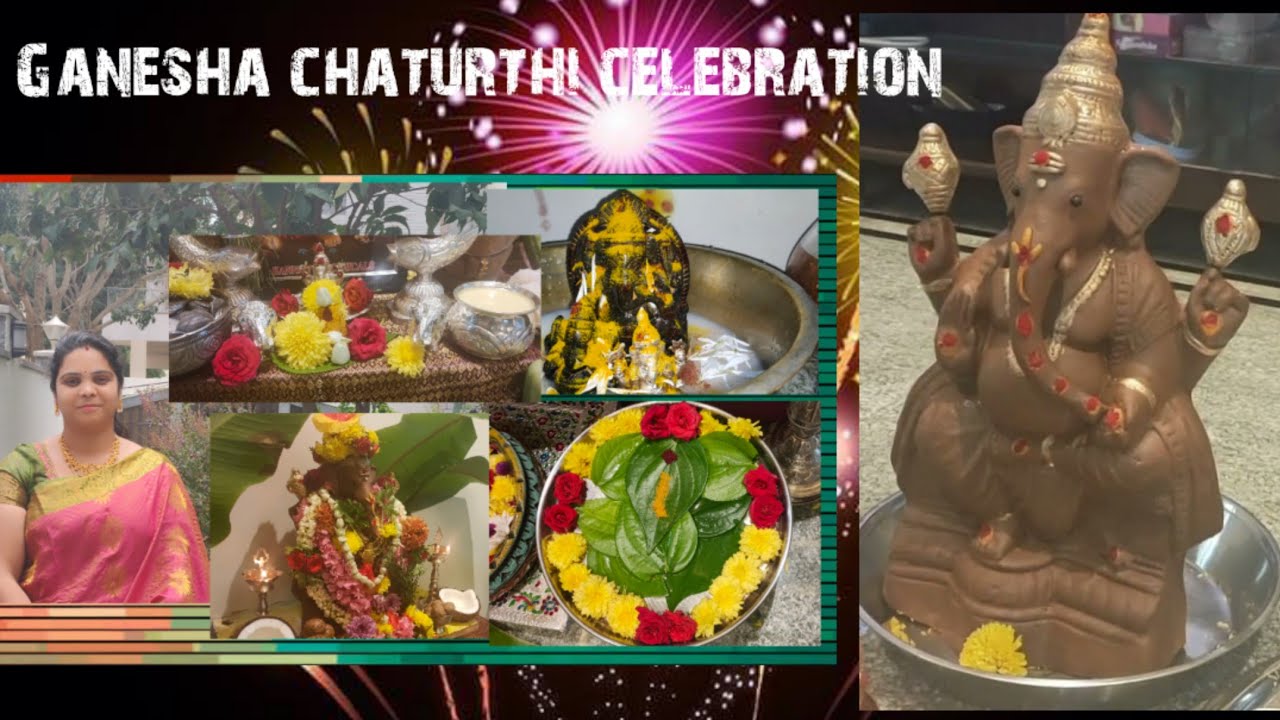 Ganesha chaturthi celebration in our house 2021/puliyar chaturthi ...