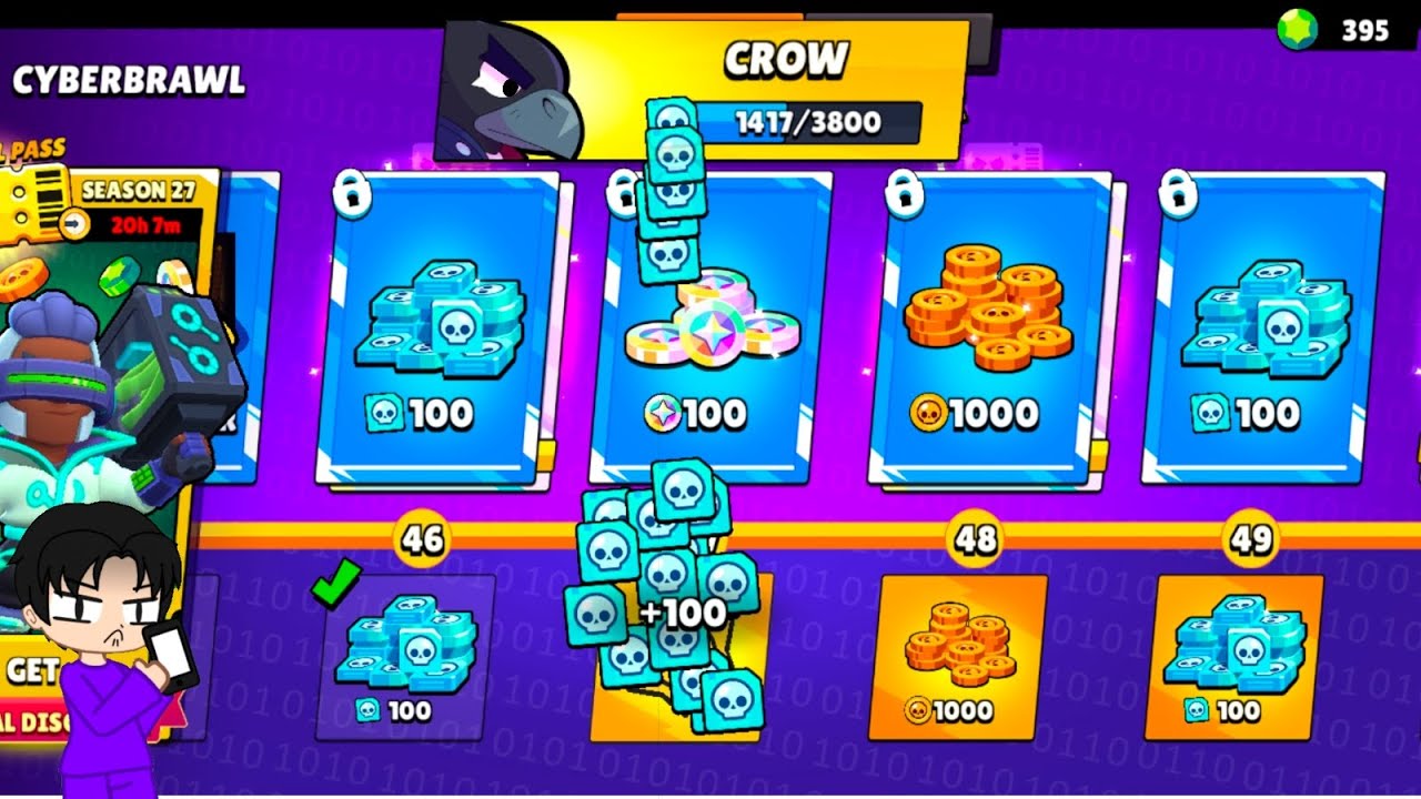 i didn't get any brawler, level up dynamike to max, level up tick to 7 ...