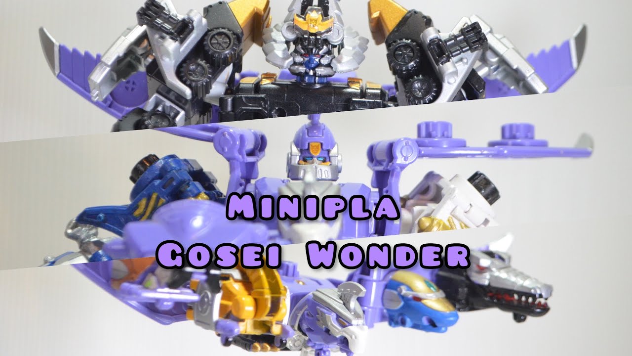 What If Minipla Gosei Wonder dan Gosei Ground Bergabung?! Review ミニプラ 天 ...
