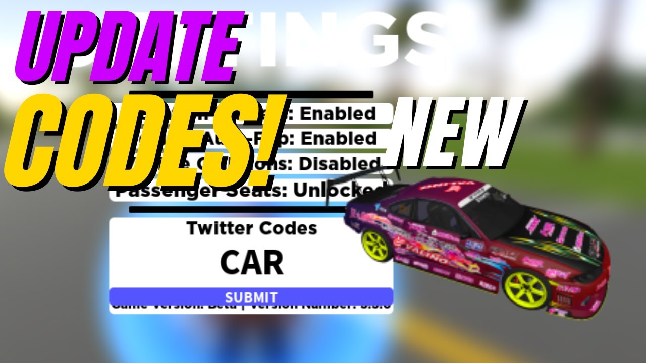 *NEW* UPDATE! CAR* CODES* Southwest Florida Beta ROBLOX - YouTube