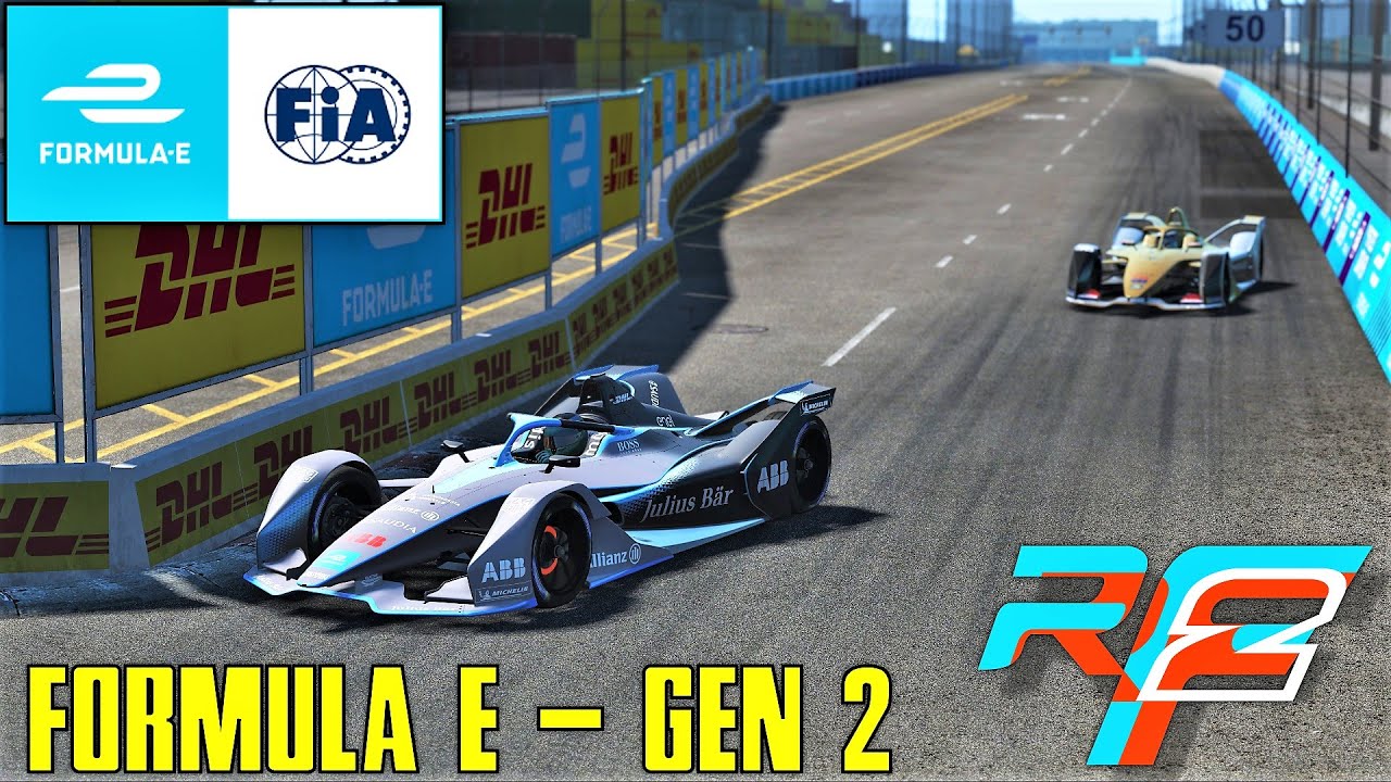 Formula E Gen 2 RELEASED! - rFactor 2 - 4K - YouTube