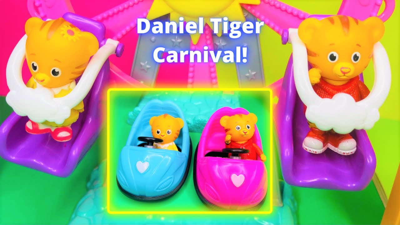 Daniel Tiger's Neighborhood - Daniel Tiger Plays at the Carnival! Rides ...