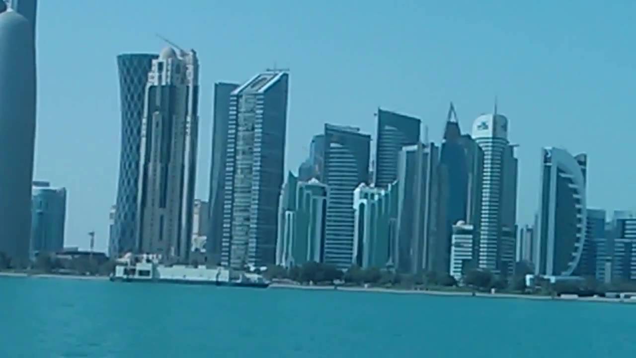 Doha Qatar Downtown Sea View - YouTube