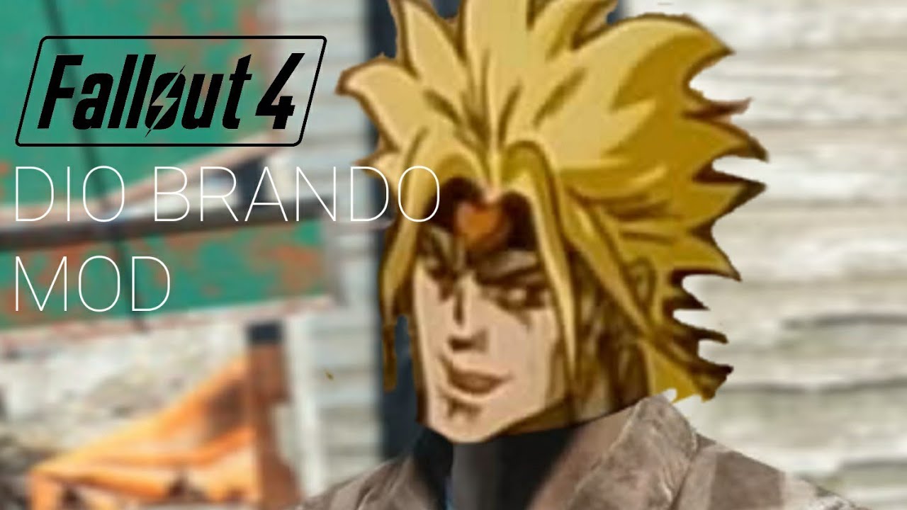 Dio Brando Mod | Fallout 4 Mods - YouTube