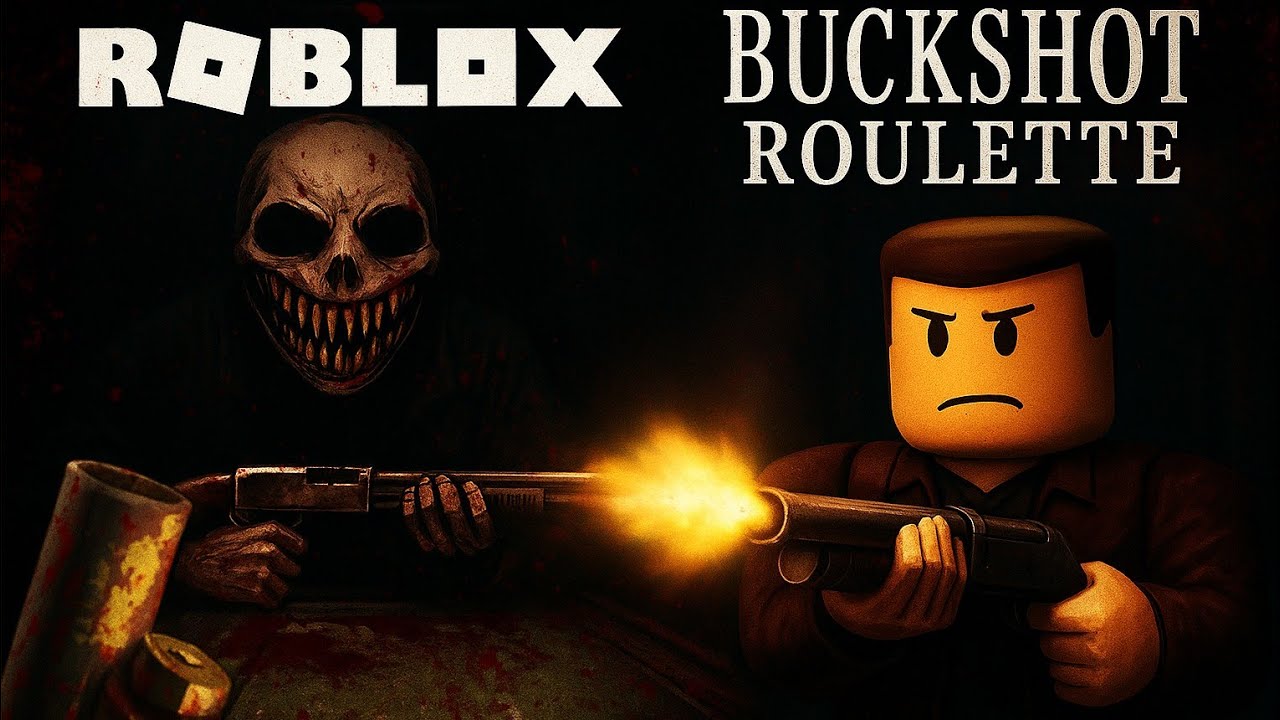 "I PLAYED Buckshot Roulette in ROBLOX…😱 Every SHOT Could Be My Last! 🔫💀 ...