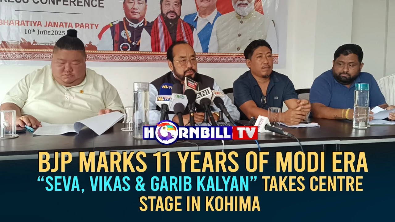 BJP MARKS 11 YEARS OF MODI ERA: “SEVA, VIKAS & GARIB KALYAN” TAKES CENTRE STAGE IN KOHIMA - YouTube