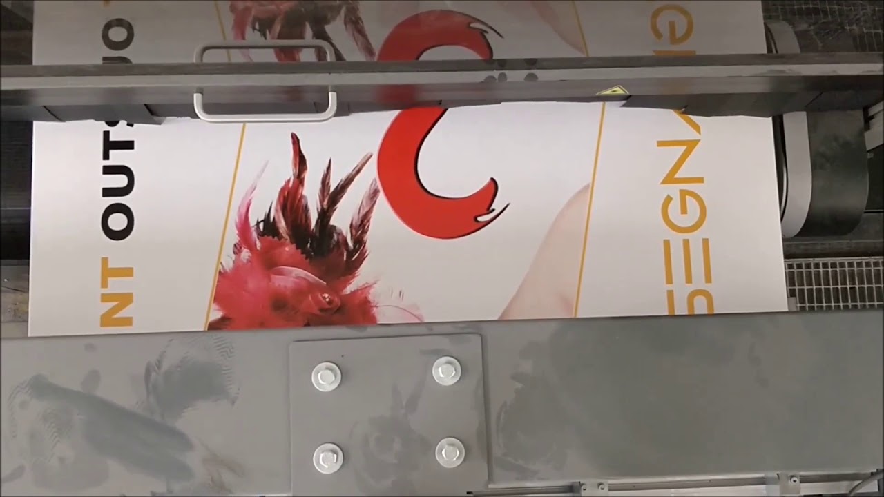 SERTILE: stampa digitale su cartone corrugato ondulato - YouTube