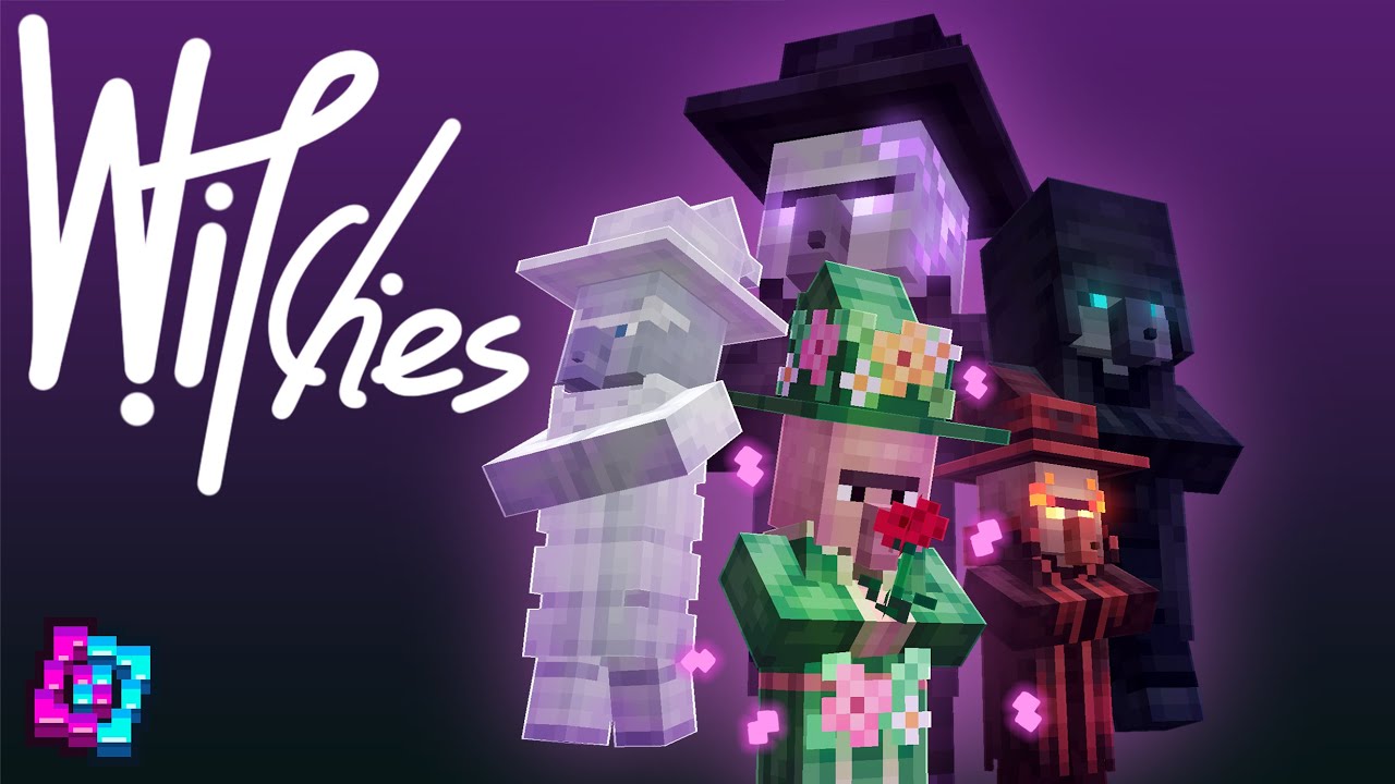 Witches (MythicMobs, Modelengine, CustomStructures) - YouTube