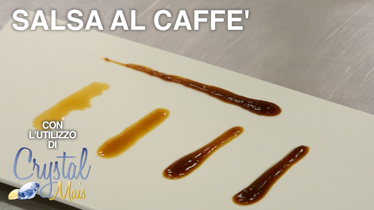 Salsa al Caffè con Crystal Mais - Decorfood Italy - YouTube