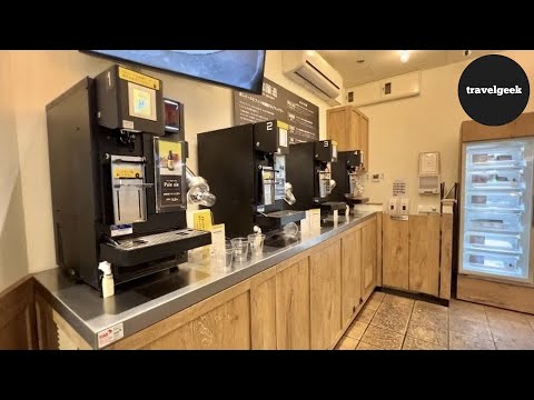 Japonya'nın tren istasyonundaki insansız bira otomatı barı | Yamato Bira Fabrikası