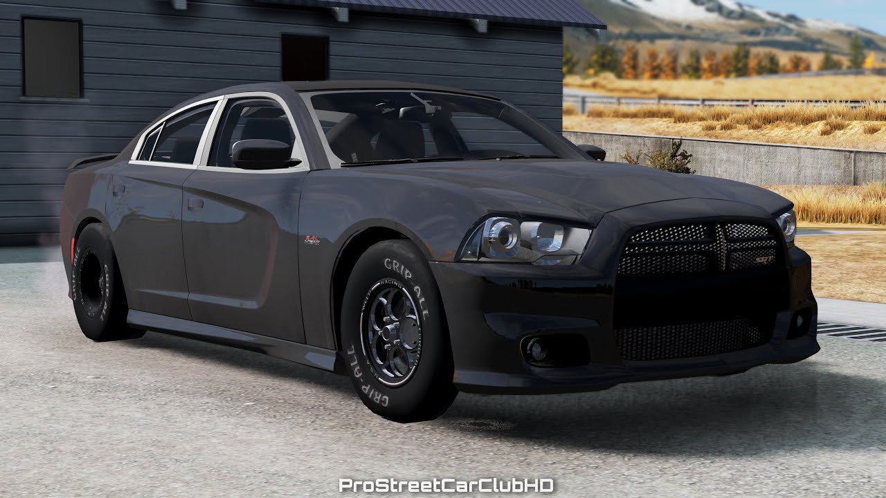 10 Second 2014 SRT8 Charger Goes Drag Racing In BeamNG| Vs Stock ...