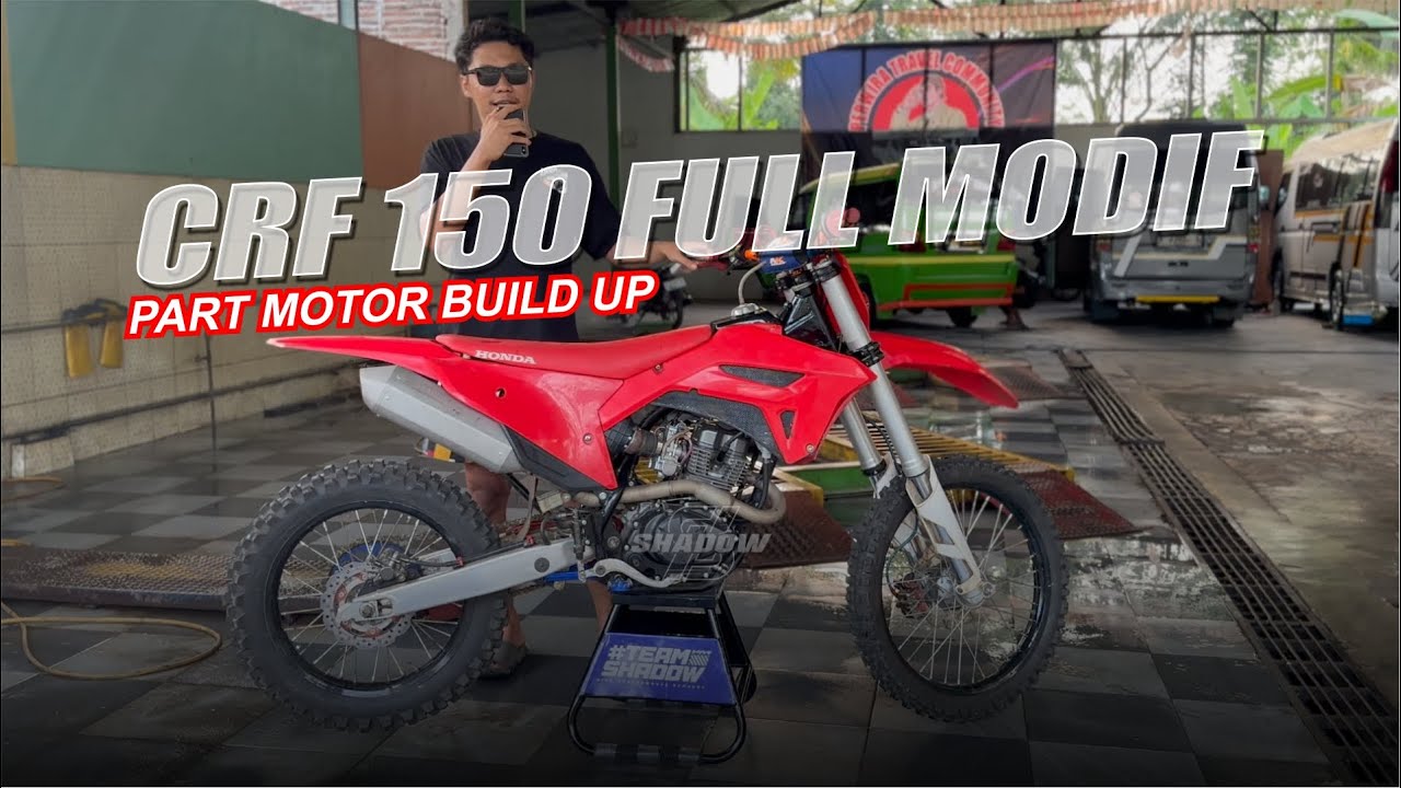 MODIF CRF 150 SEHARGA 2 MOTOR CRF BARU - YouTube