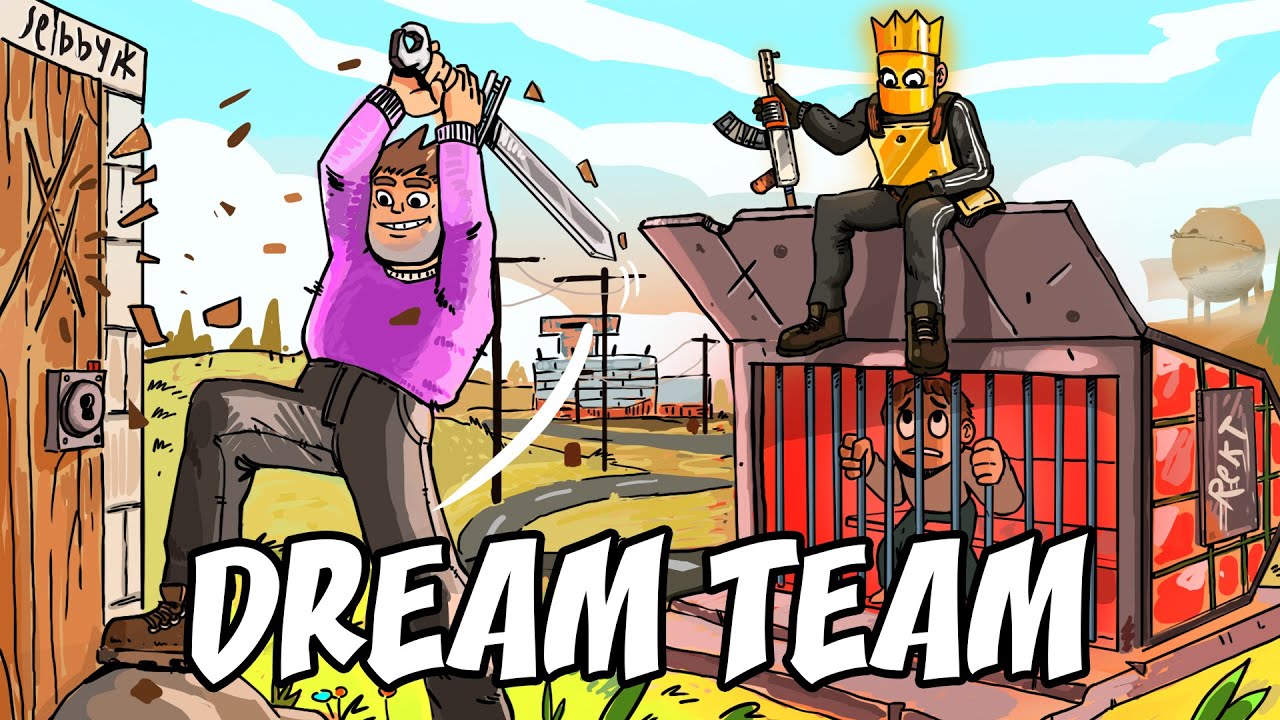 WHEN A TRAP BASE PRINCE AND ECO RAID KING TEAM UP // Rust Duo - YouTube