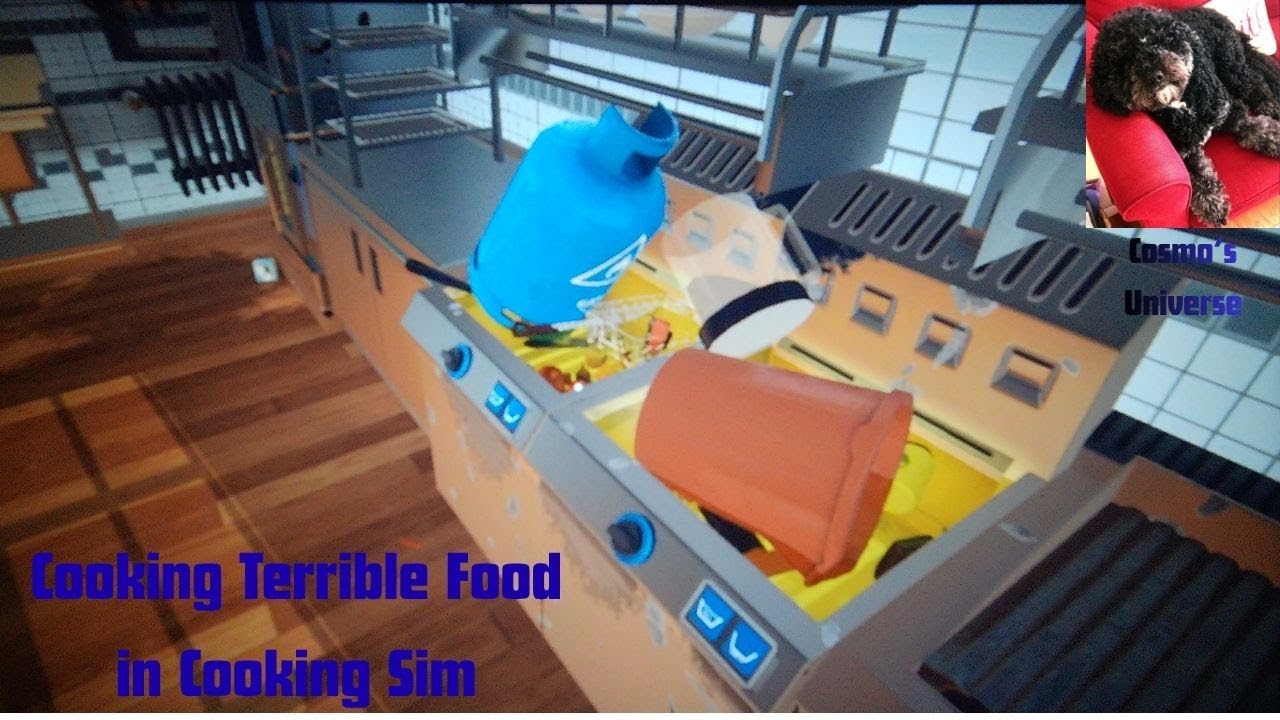Cooking Terrible Food in Cooking Sim - YouTube