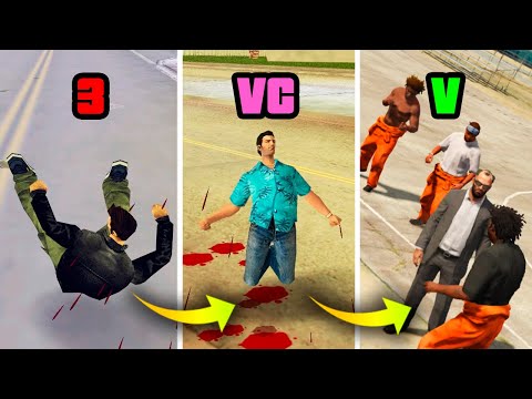 MOST DANGEROUS PLACES 1 In GTA Games (Evolution)