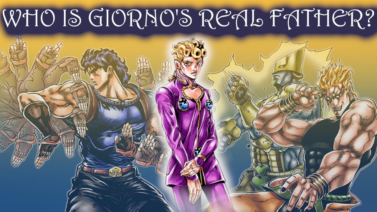 Is Giorno's Real Father Jonathan or Dio? [JOJO June] - YouTube
