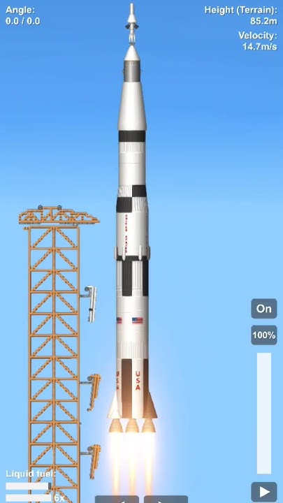 Apollo 11 Mission Spaceflight Simulator hard mode. #sfs #music - YouTube