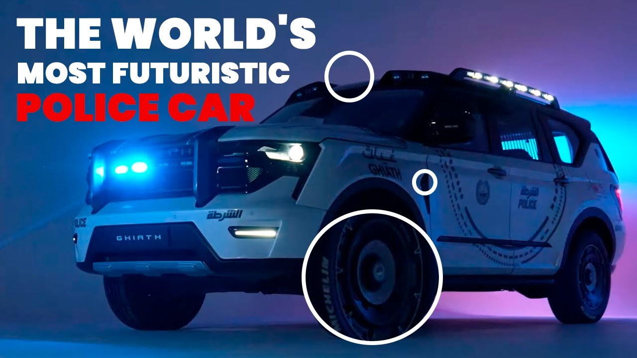 What Over $50,000 In The World's Most Futuristic Police Car Looks Like ...