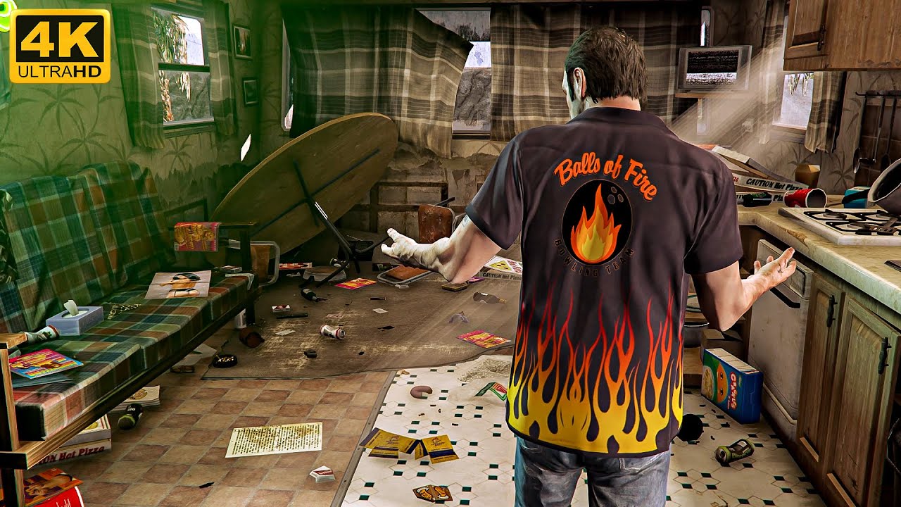 GTA 5 [ 4K 60FPS ]: TREVOR & RON JAKOWSKI FIRST BIG MISSION GAMEPLAY ...