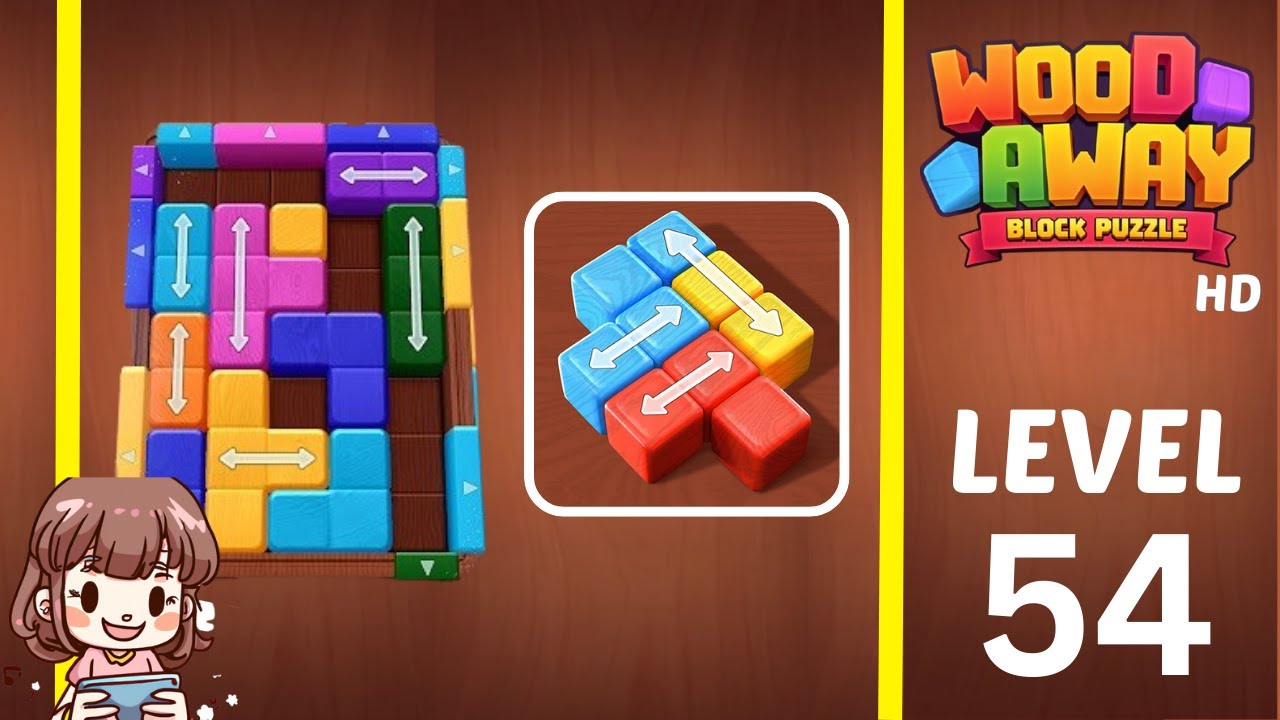 Wood Away Level 54 Solution Walkthrough - YouTube