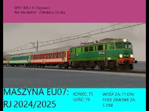 Maszyna EU07: RJ 2024/2025 #91 - 15.01.2025 - Wydanie Specjalne: Składy od Lipińskie Małe MK ...