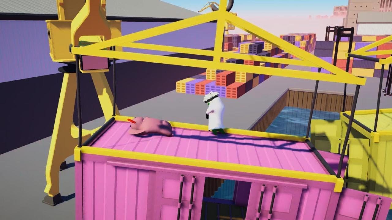 Gang Beasts _ A Backflipping Chicken - YouTube