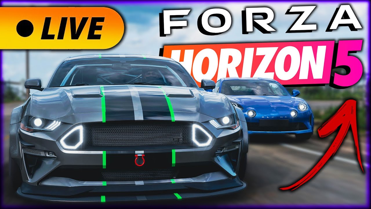 LIVE - FORZA HORIZON 5 ONLINE - YouTube