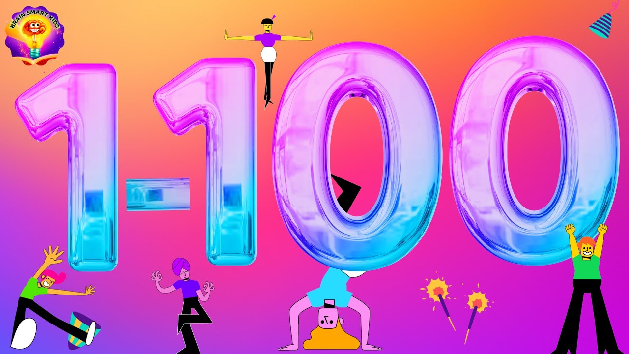 Wonderland numbers, Numbers for Kindergarten, 1-100 song, Counting song ...