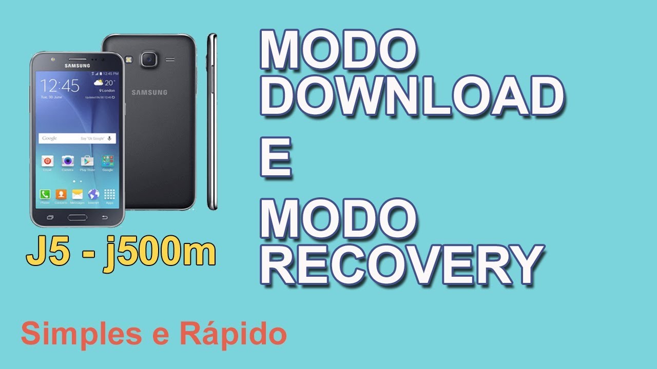 Como Entrar Modo Download Samsung/ E Modo Recovery - YouTube