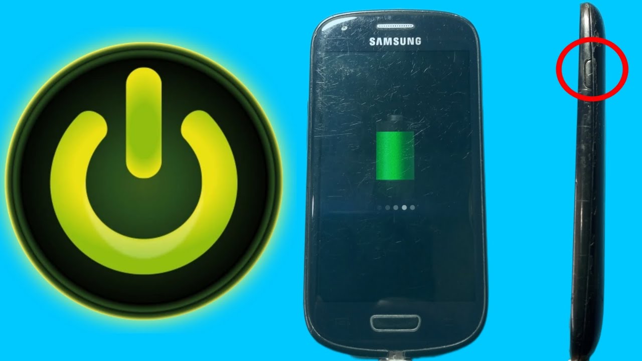 Old Android Smartphone Samsung Galaxy S3 mini Power Button Not Work ...