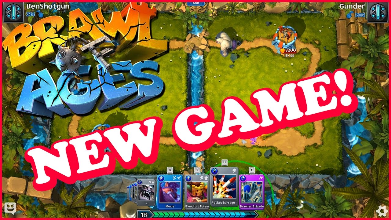 Brawl of Ages - New Clash Royale-type Game! - YouTube