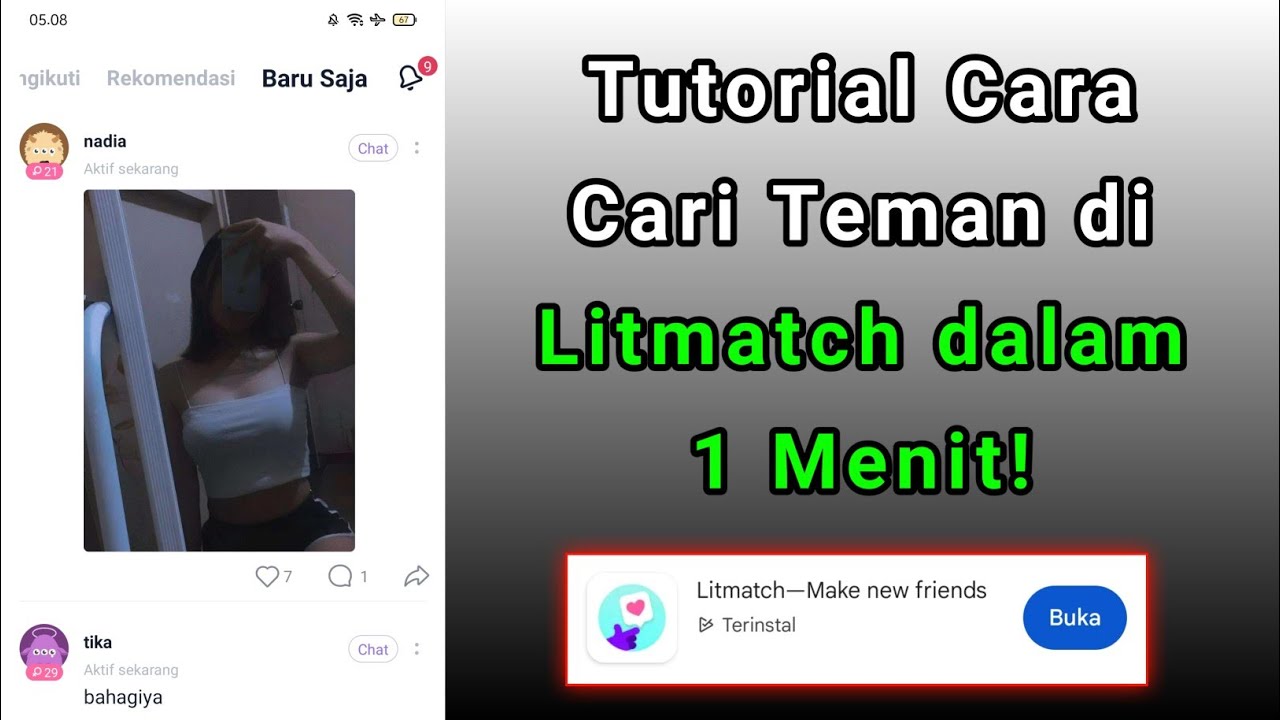 Cara Mencari Teman Di Litmatch ~ Cara Cari Teman Di Litmatch - YouTube