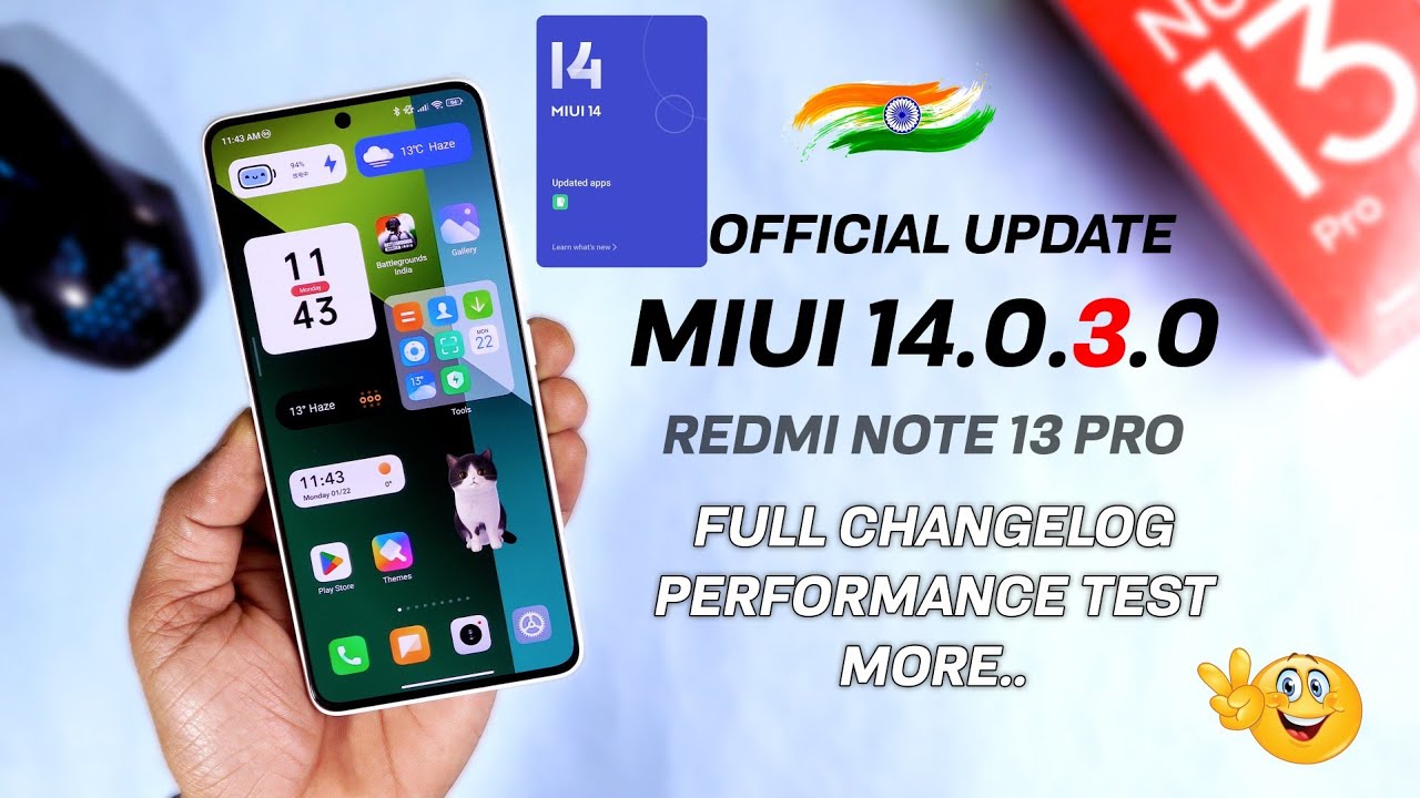 MIUI 14.0.3.0 Official OTA Update for Redmi Note 13 Pro Review, Full ...