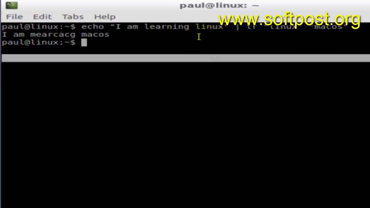 Difference between sed and tr command in Unix - YouTube