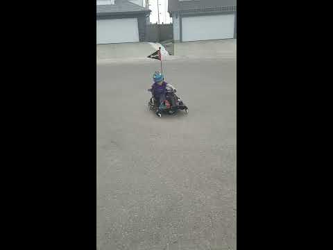 Razor Crazy Cart dlx - YouTube