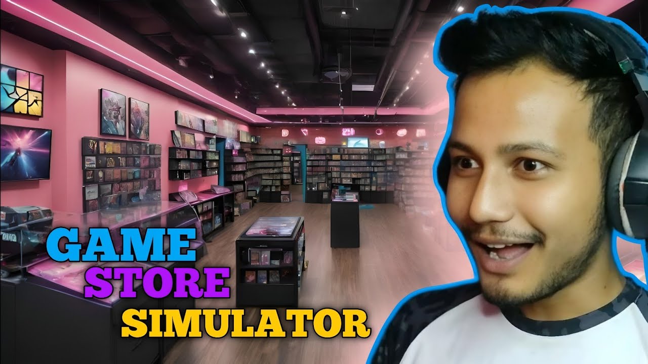 I Upgrade My Game Store in "Game Store Simulator " - YouTube