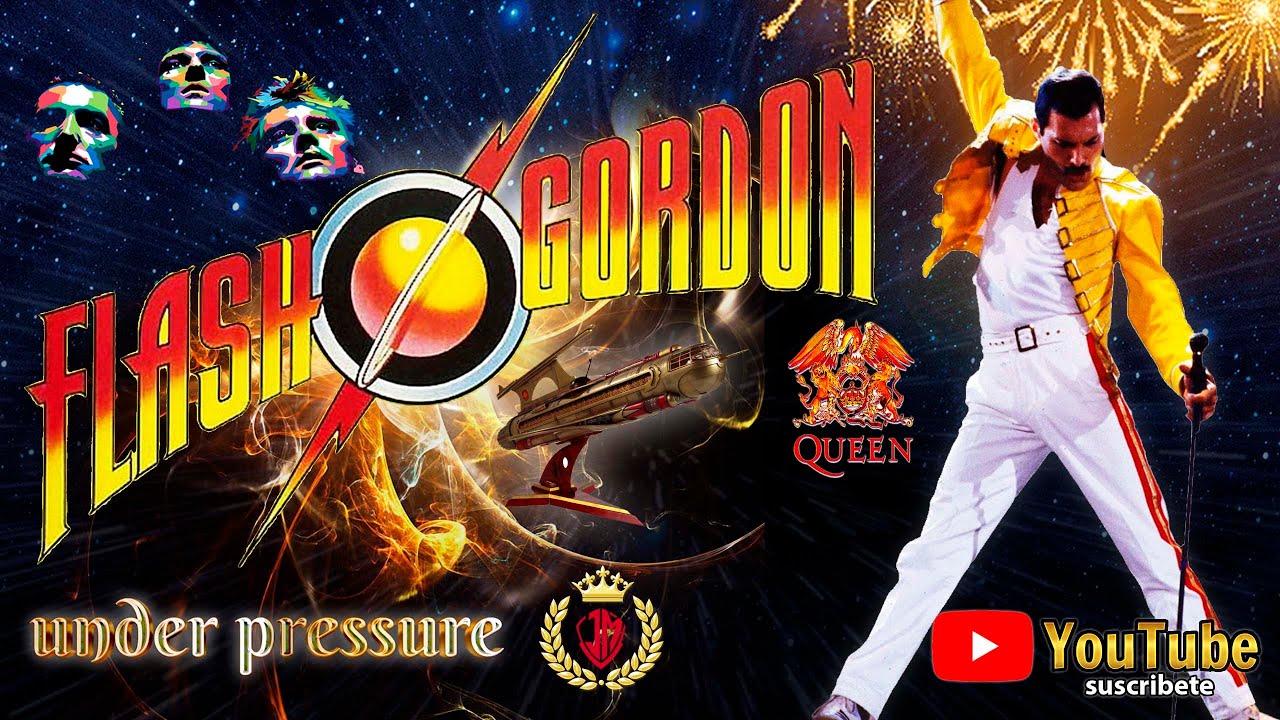 QUEEN FLASH GORDON, UNDER PRESSURE EXTENDED VERSION - YouTube