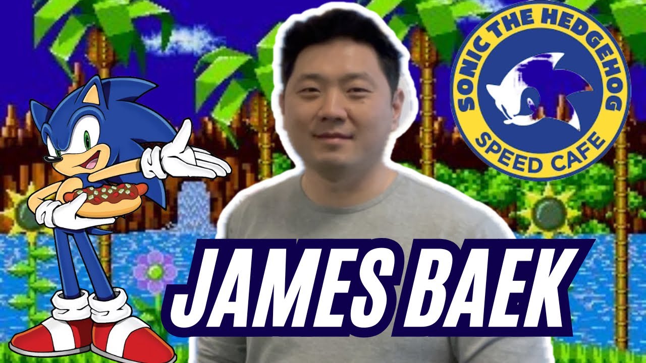 Sonic The Hedgehog Speed Cafe Owner James Baek - YouTube